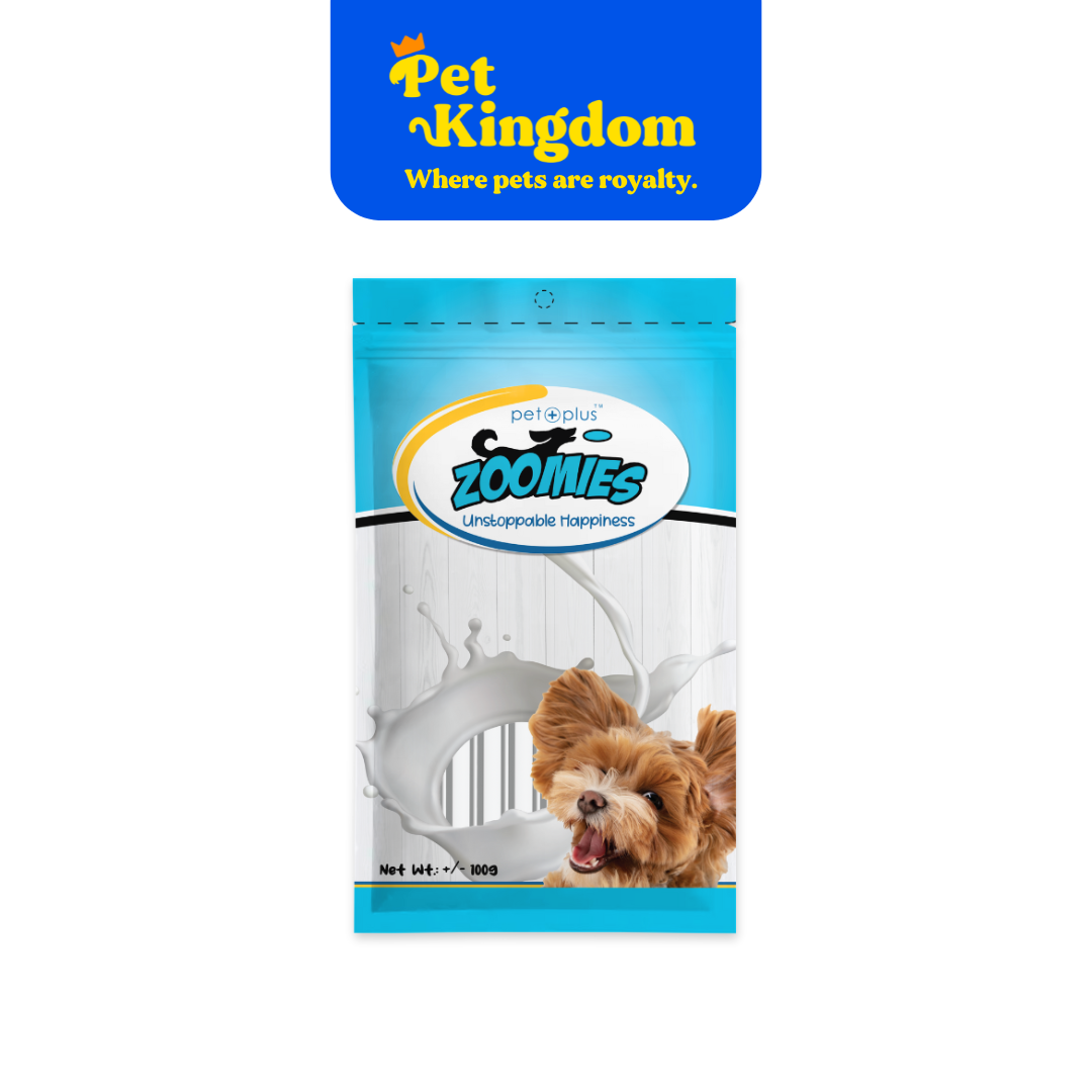 PET PLUS ZOOMIES GROOVE MILK STICKS 100G – Pet Kingdom