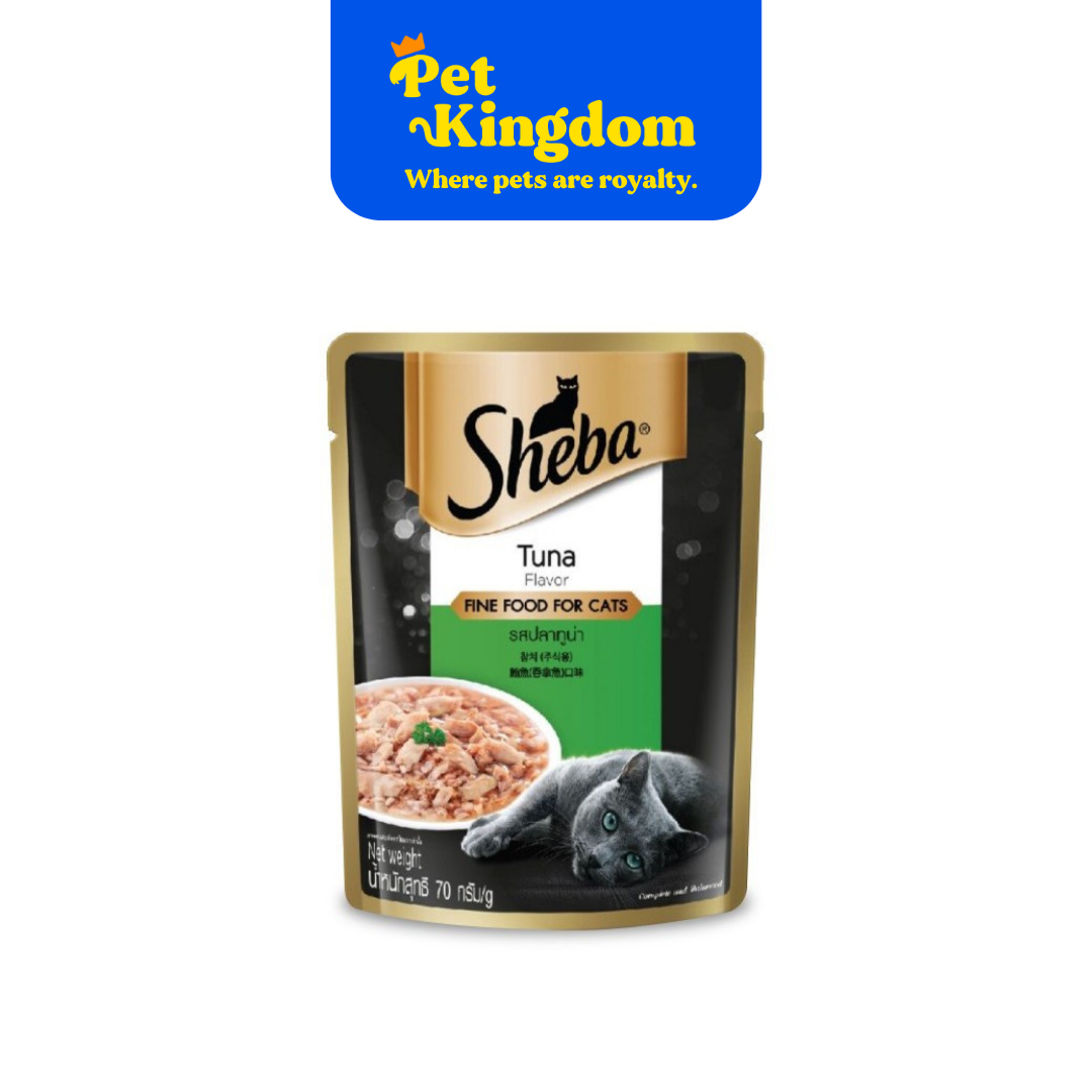 SHEBA Pouch Tuna 70g – Pet Kingdom