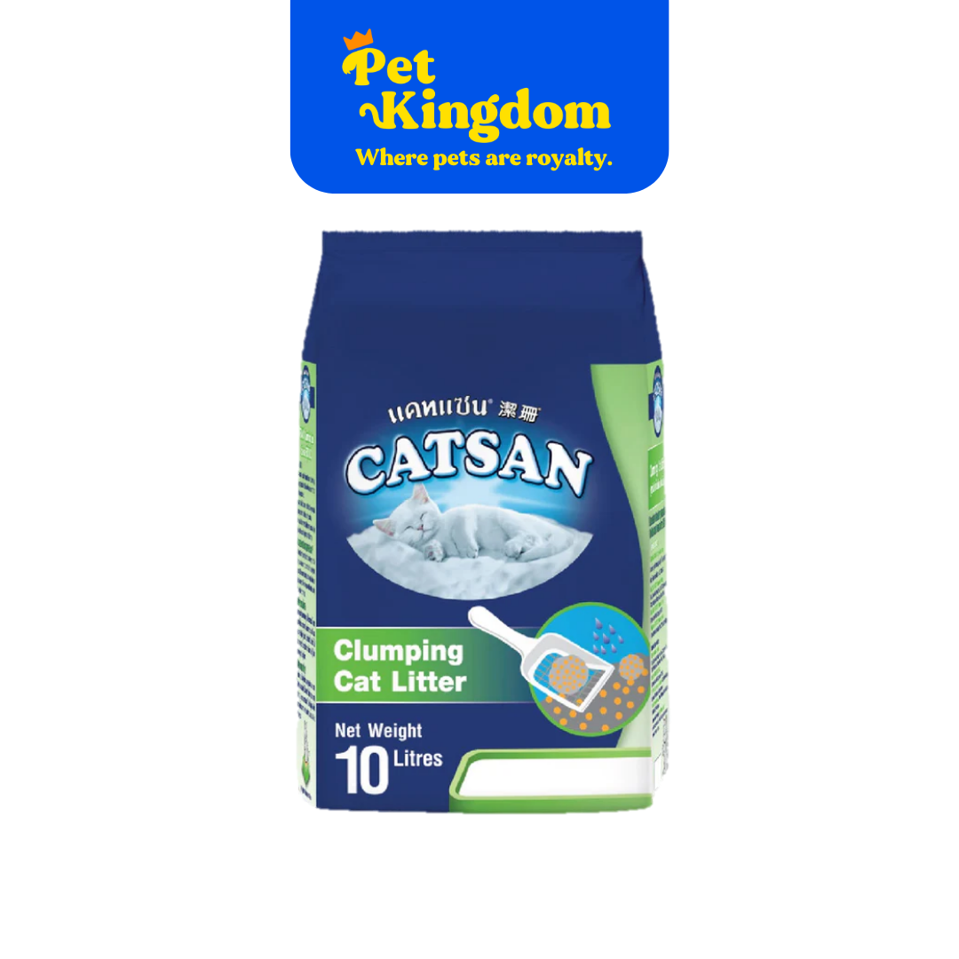 CATSAN Cat Litter Clumping 10L – Pet Kingdom