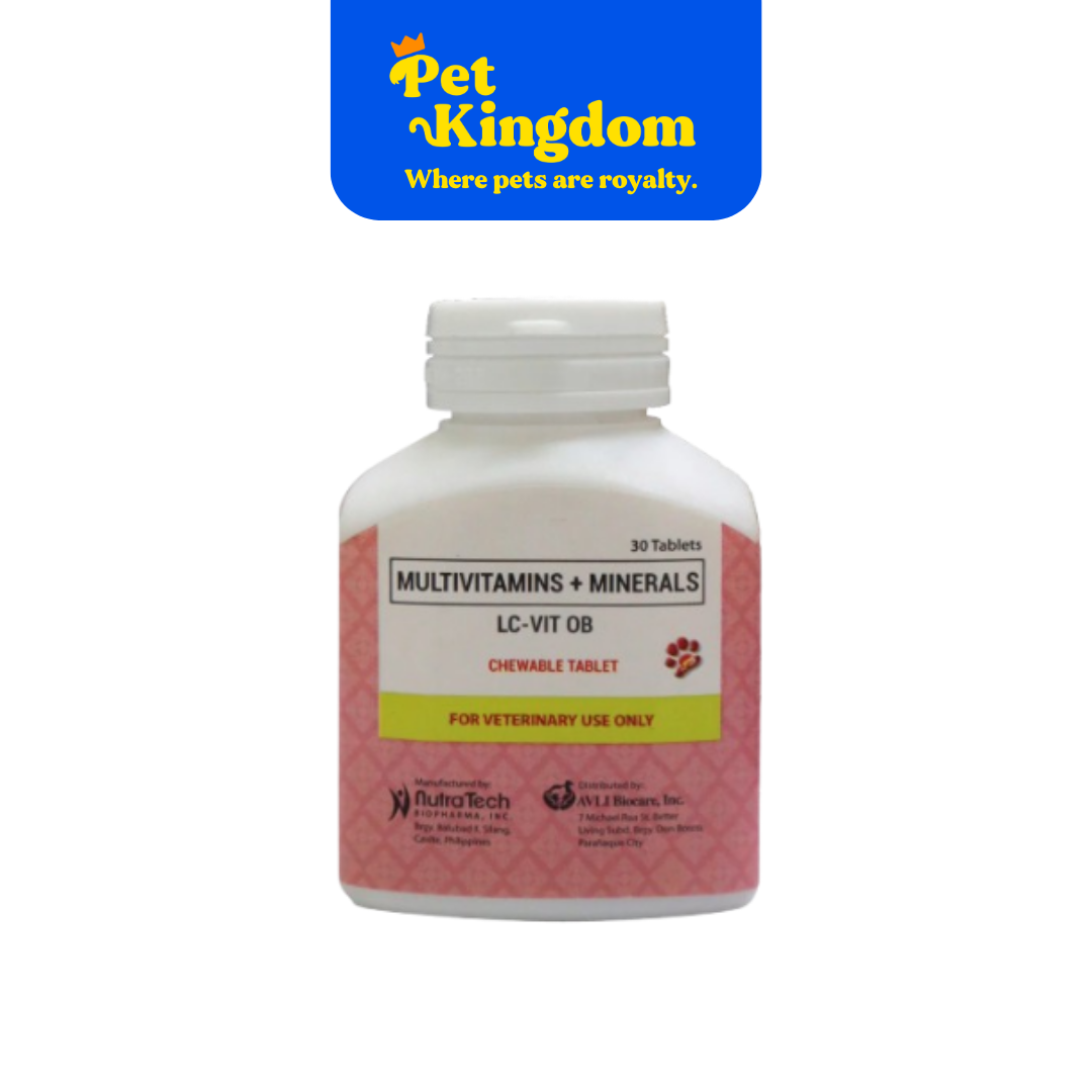LC VIT OB 30 TABS – Pet Kingdom