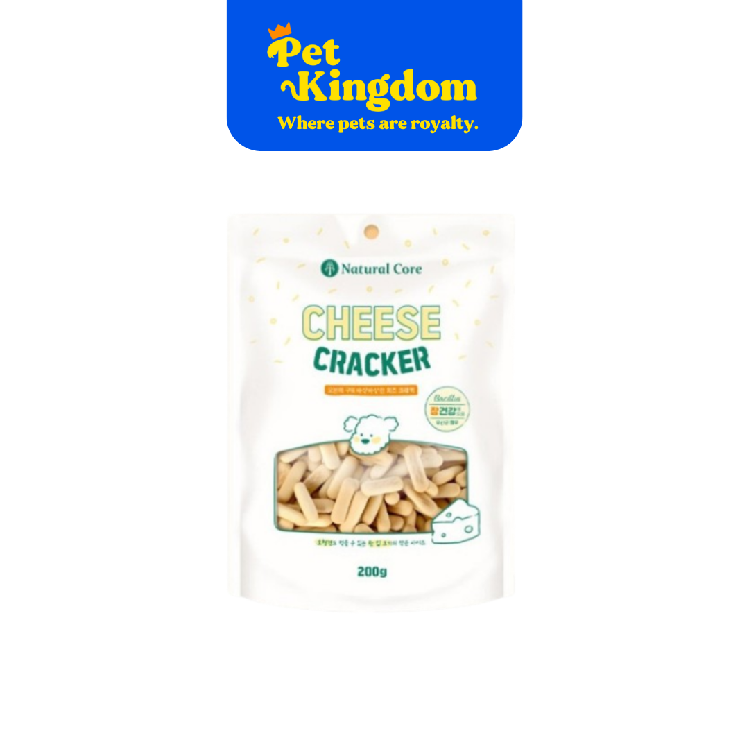 Natural Core Cheese Cracker 200 g – Pet Kingdom